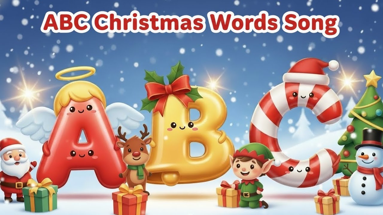 Christmas ABC Song for Kids | Learn the Alphabet with Christmas ...