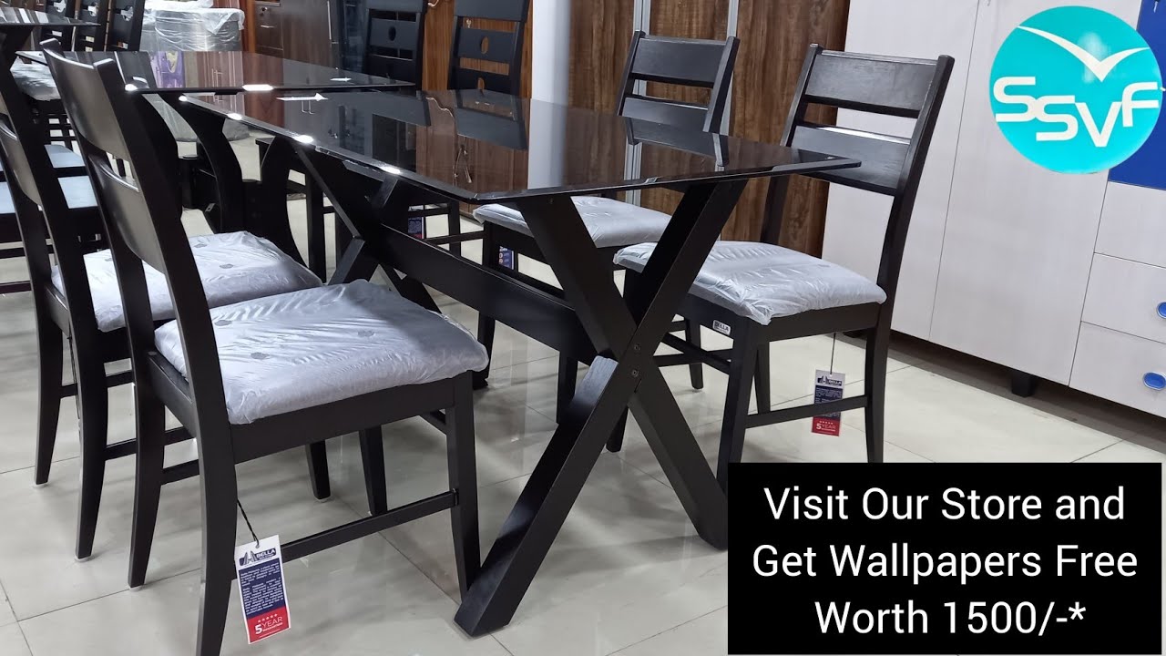 Tempered Glass Dining Table at Affordable Prices @SSVF (Sri Sai ...