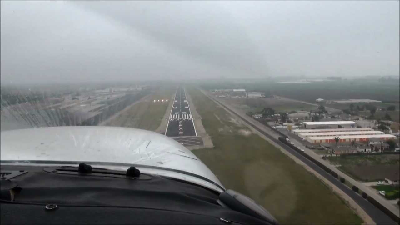 ILS RWY 25 approach in actual IFR, (KOXR) Oxnard, CA in HD - YouTube