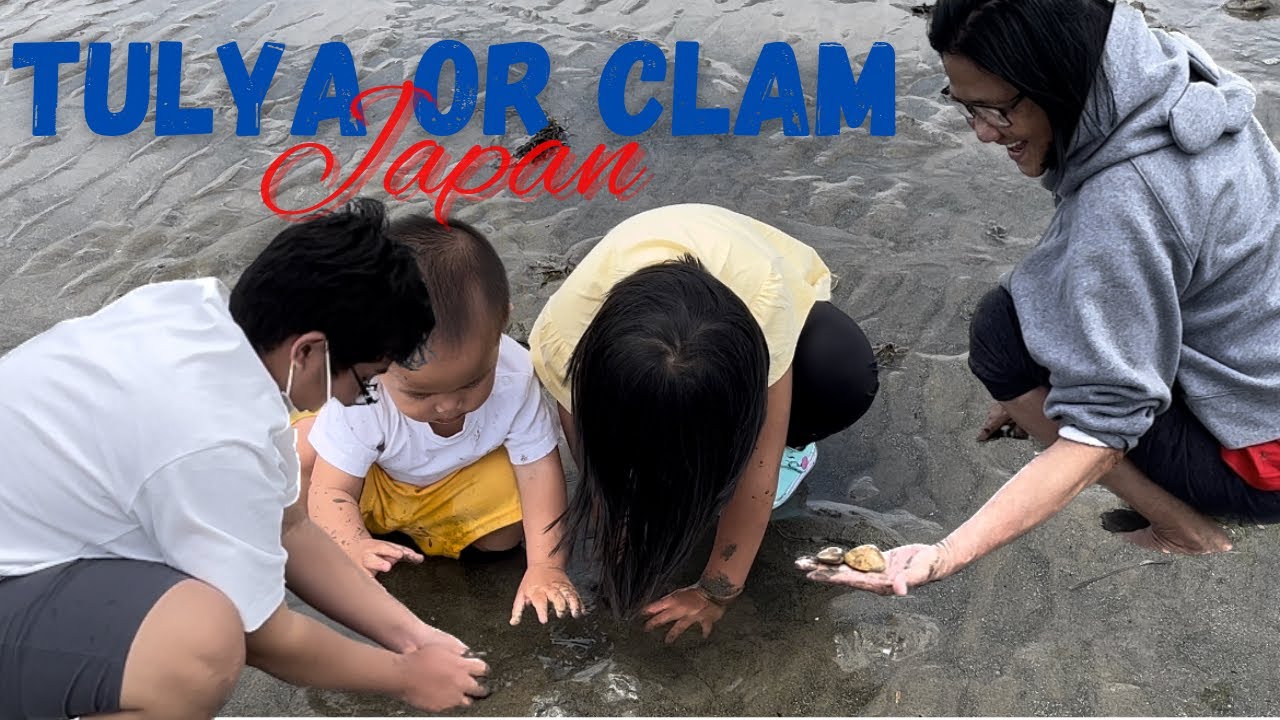 Pangunguha ng tulya or clam | Forage | Tobi and Ayla - YouTube