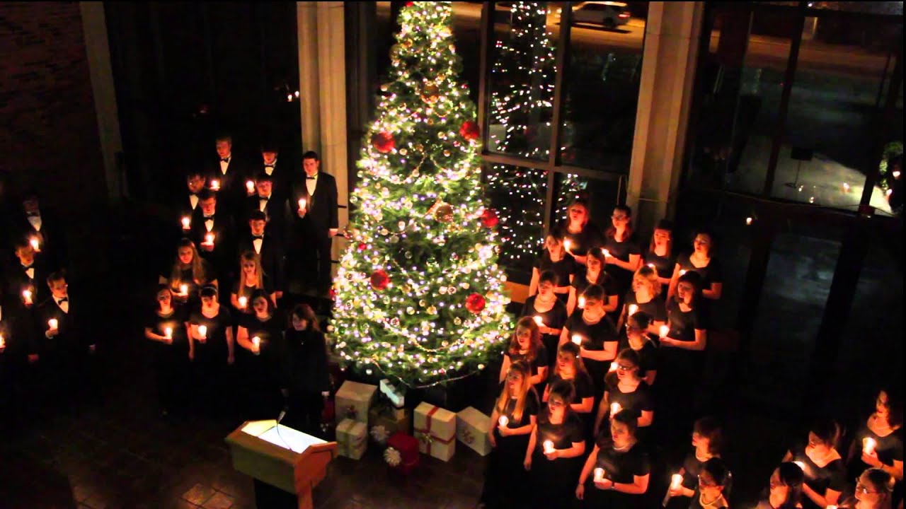 Carson-Newman's Annual Tree Lighting - YouTube