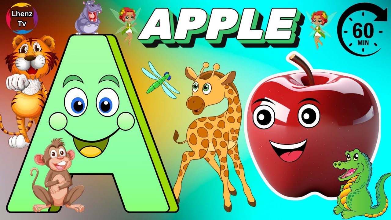 Advance Learning Alphabet Letters from A-Z| Kids Learning ABC Video ...