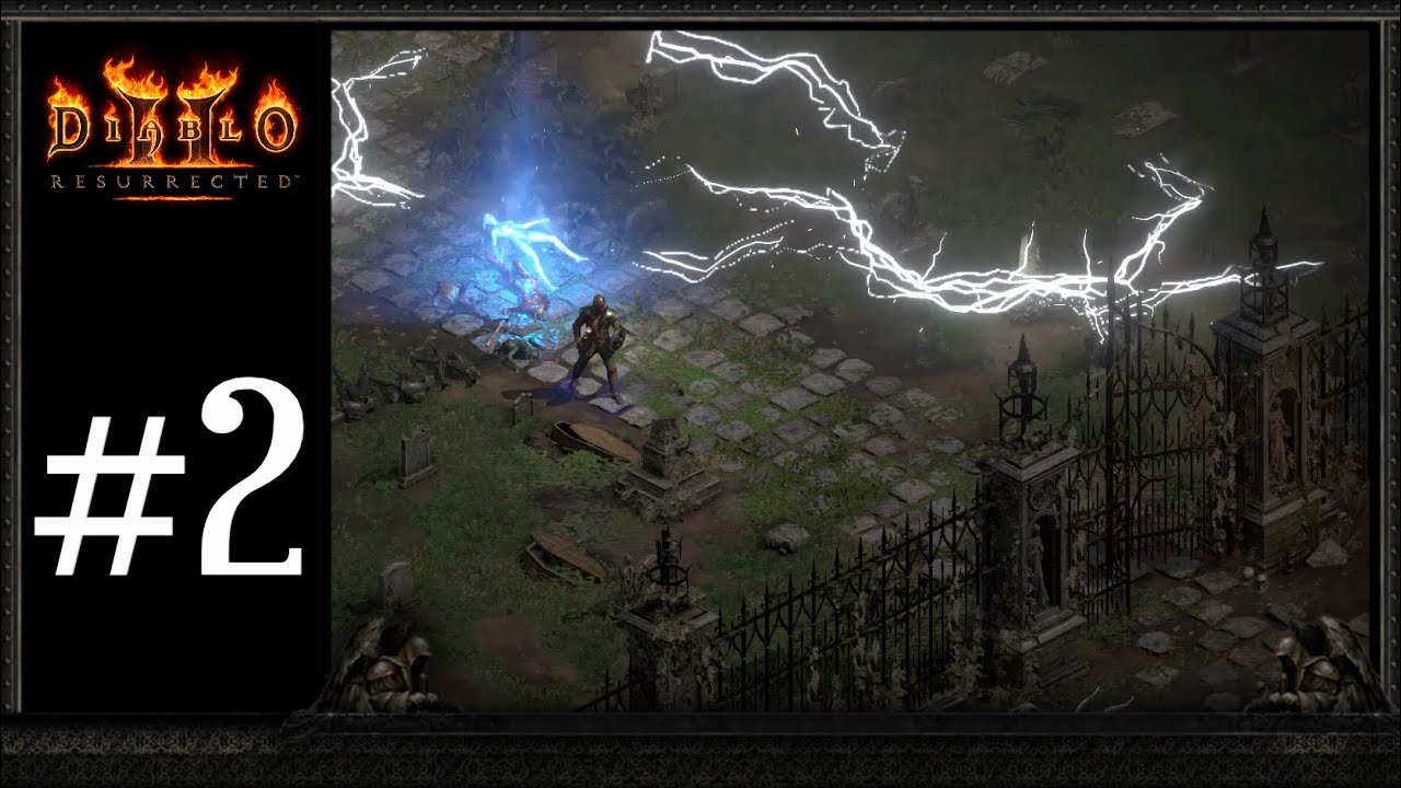 Diablo 2 - Gameplay - #2 | Quest - Sisters' Burial Grounds | - YouTube