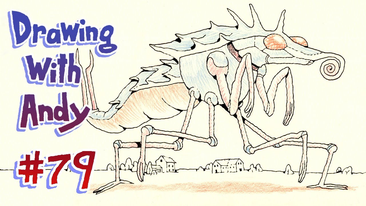 Drawing with Andy #79: Nobody wants to hear about your dreams. - YouTube