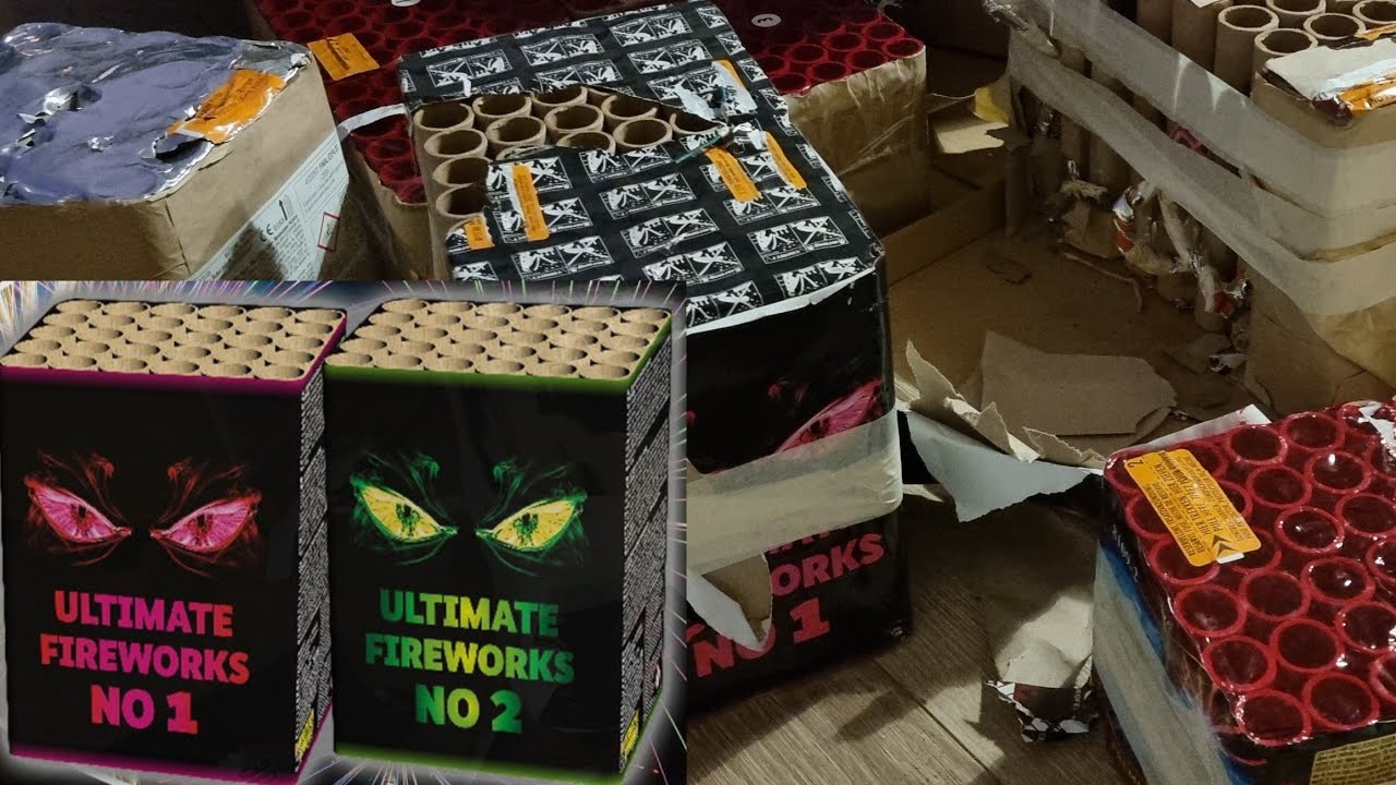 Ultimate Fireworks Box 60 Shots - 3285 - Vuurwerk Belgie - YouTube