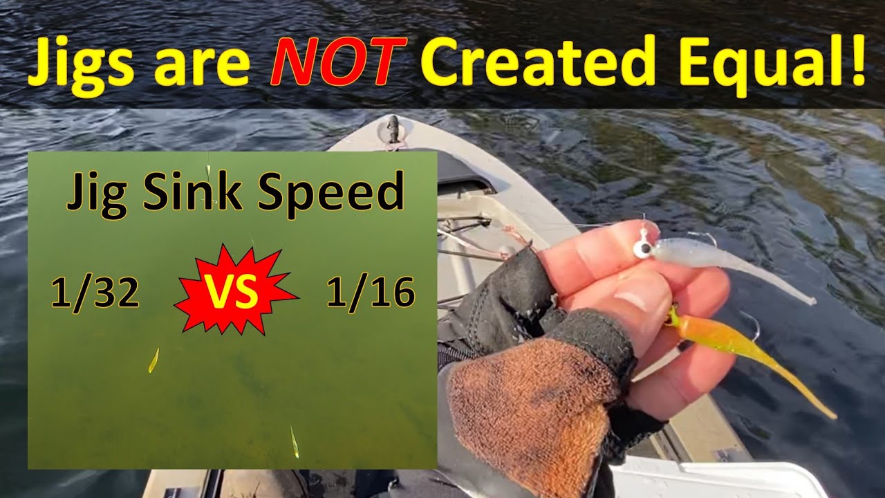 How to Pick Crappie Jig & Soft Plastic Bait -- Compare Underwater ...