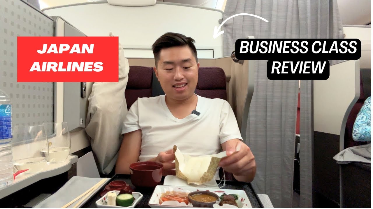 Japan Airlines BUSINESS CLASS Review | NRT to LAX | BOEING 787 - 8 ...
