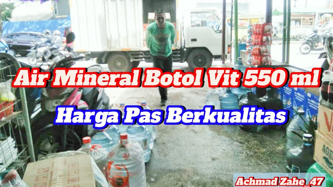 Air Mineral Botol Vit 550 ml - YouTube