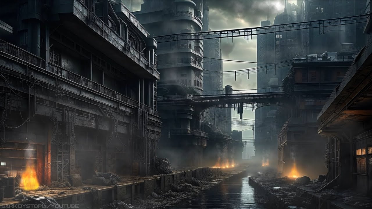 Desolate City 2 | Post Apocalyptic Dark Ambient Soundscape - YouTube