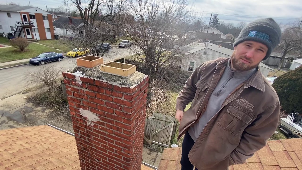 Chimney Inspection- Brick/Clay Tile - YouTube