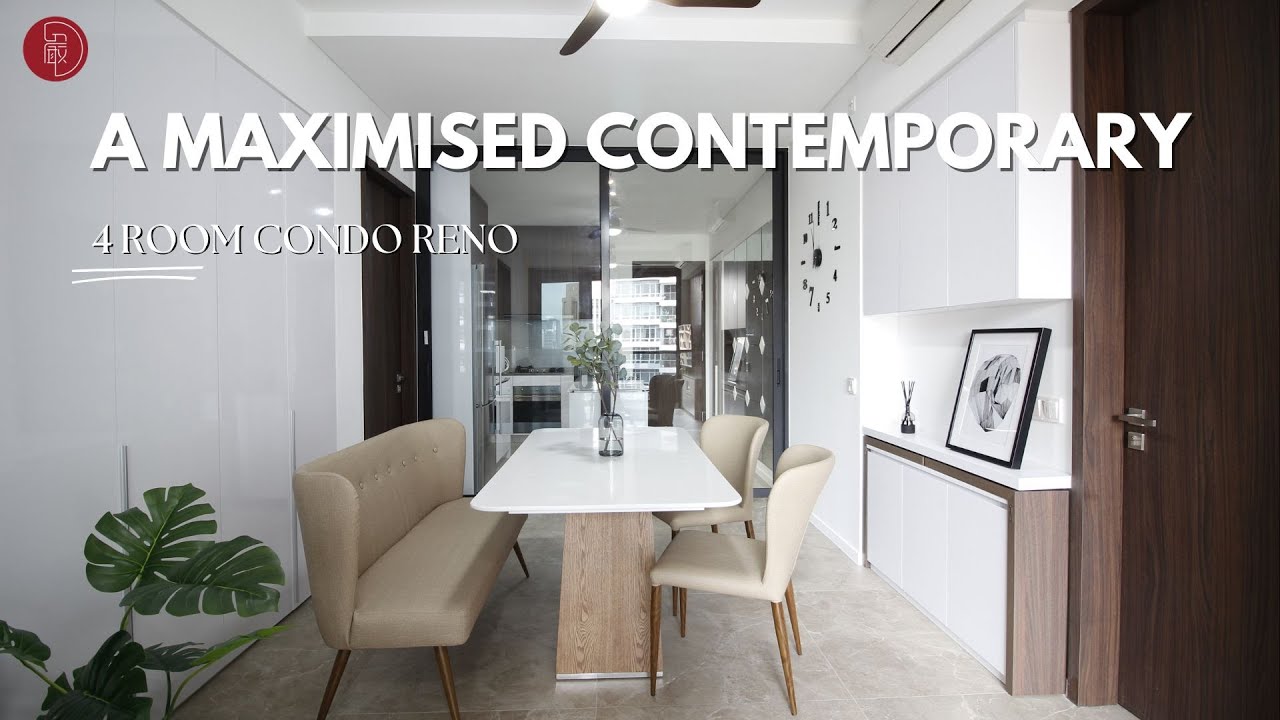 A 4-room Condo With Contemporary Design-- Perfect For Your Next Home ...