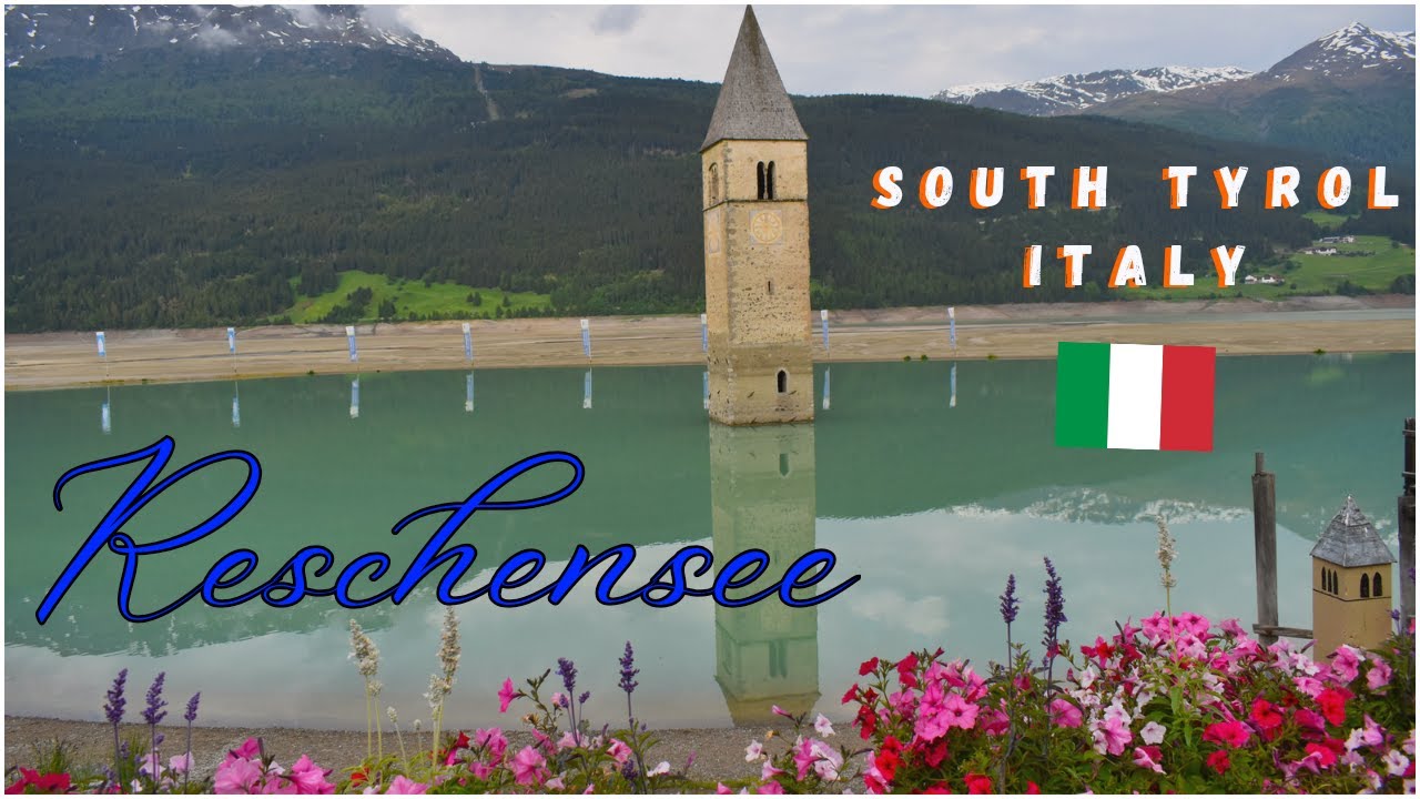 Lago di Resia- Reschensee 🏞️ & an Alpine town- Merano 🗻 - South Tyrol ...