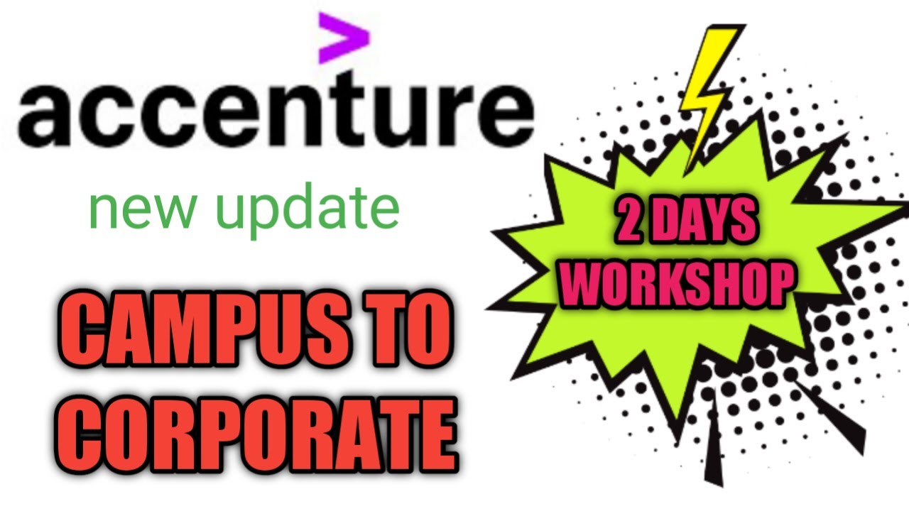 Accenture Workshop || Learning Incentives || #accenture onboarding ...