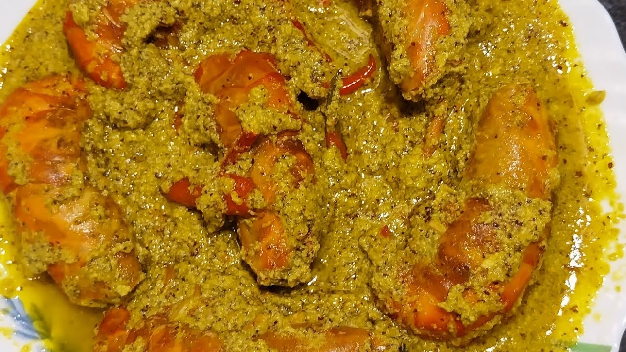 Golda Chingri-r bhapa recipe - YouTube