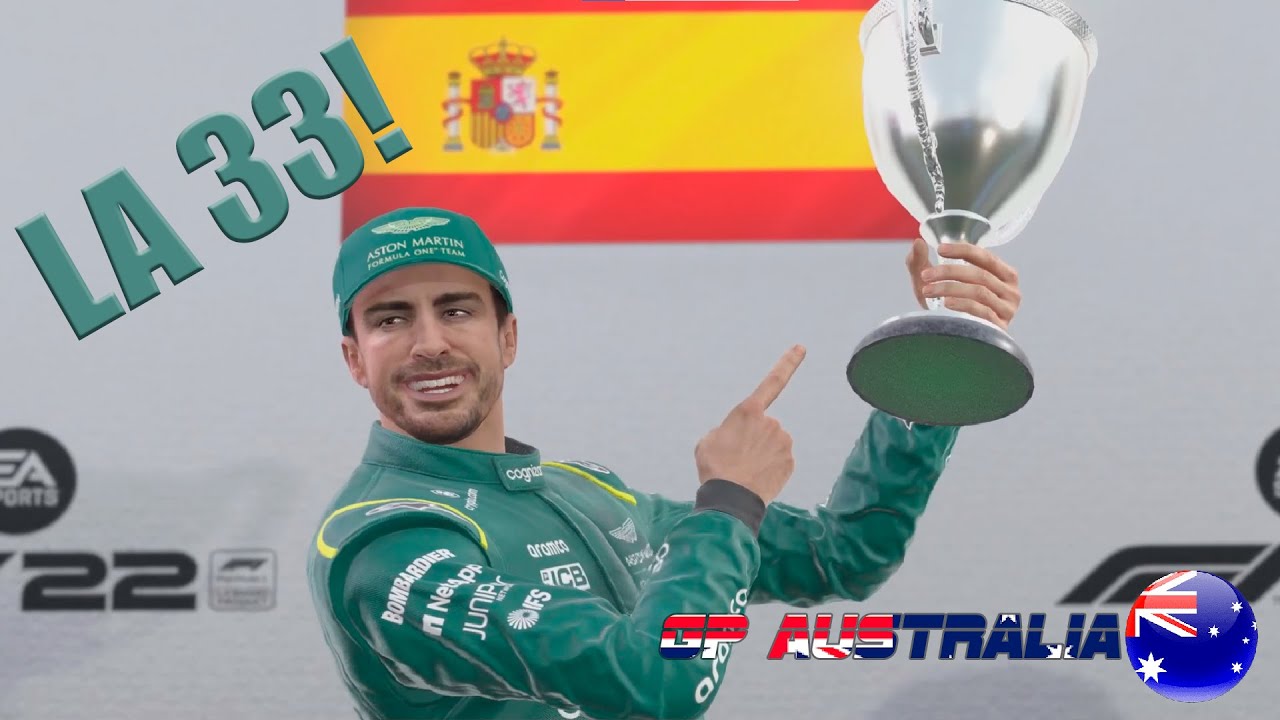 VICTORIA 33 DE FERNANDO ALONSO - LA MISIÓN Ep.3 GP AUSTRALIA - YouTube