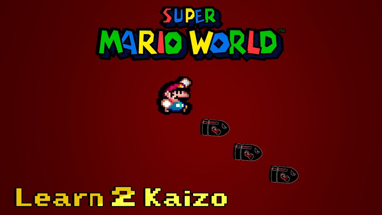 Learn 2 Kaizo Gameplay | Super Mario World Hack Rom - YouTube