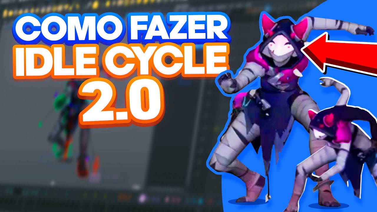Como Fazer Animação 3D - Idle Cycle Com Detalhes - P2 - YouTube
