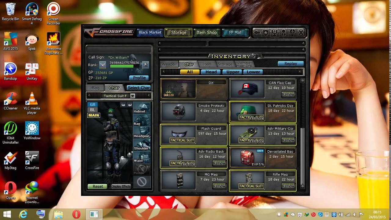 The storage of *Dr.William* in crossfire North America - YouTube