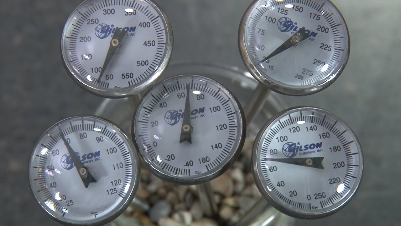 Gilson Pocket Thermometers - YouTube