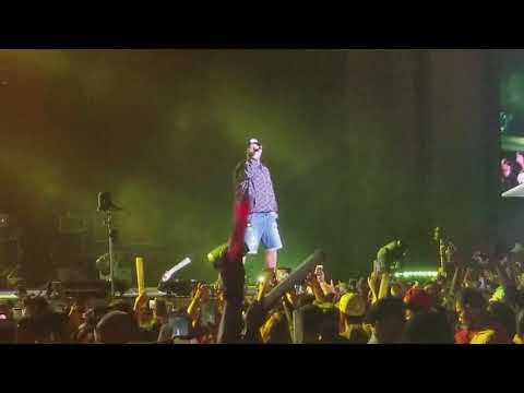 Nicky Jam - Te Bote - Latino Mix Live Dallas - 08/17/18