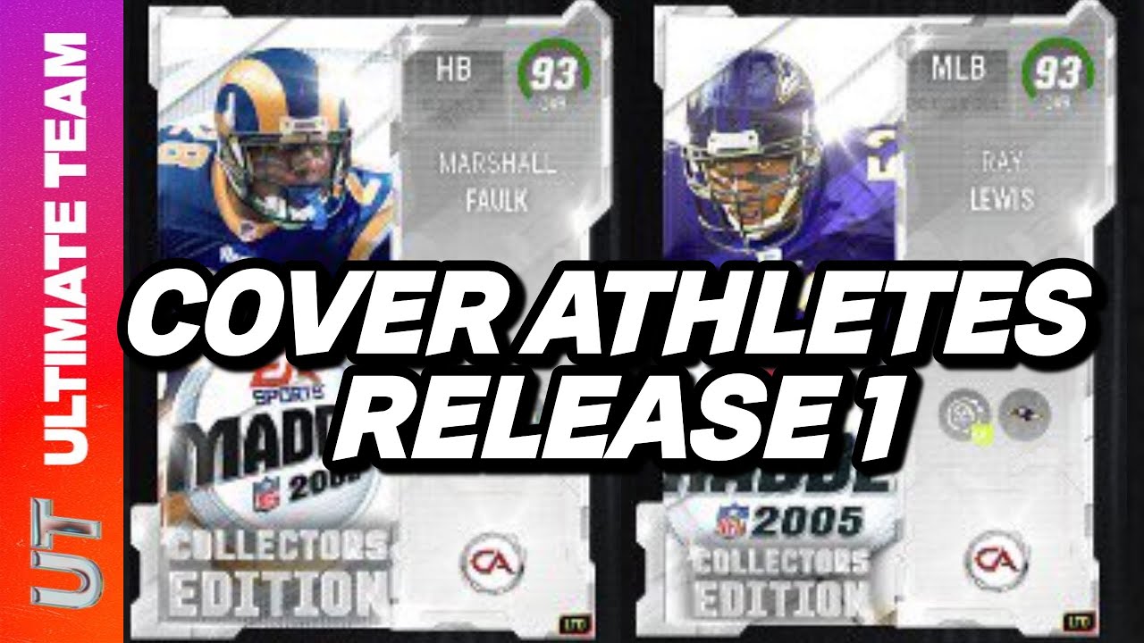 COVER ATHLETES 93 OVR RAY LEWIS AN MARSHALL FAULK | MADDEN 24 ULTIMATE ...
