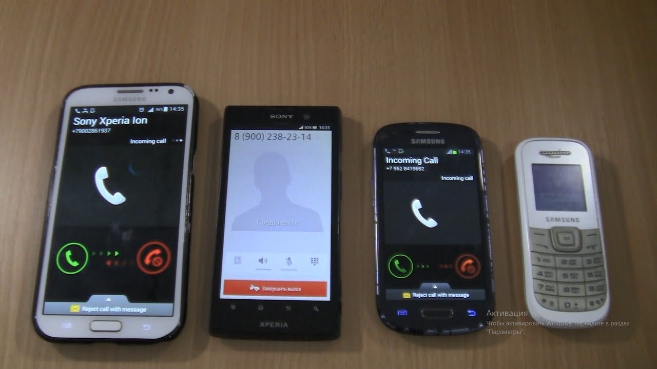 Incoming call & Outgoing call at the Same time Samsung Galaxy Note 2+S3 ...