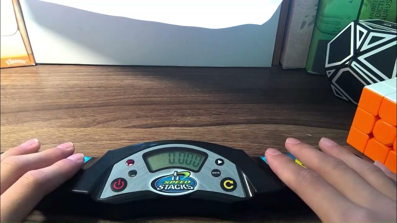 Stackmat Timer Stopped in 1.000 Seconds - YouTube