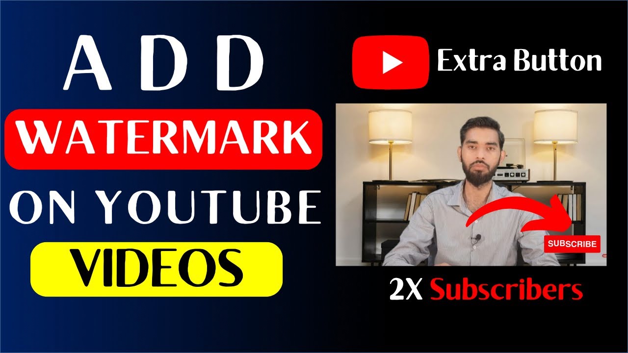 Watermark On YouTube Videos | YouTube branding Watermark Kaise Lagaye ...