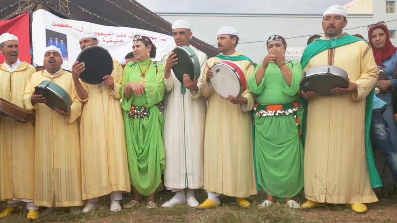 Top Ahidous Tighza Sefrou Chalha Atlas | أهازيج صفرو وسط الخيام إثران ...