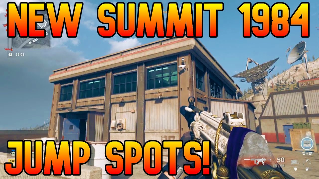 SUMMIT JUMP SPOTS, PARKOUR & OUTPLAY ROUTES ON VERDANSK 1984! WARZONE ...