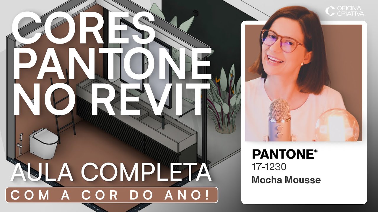 Como Aplicar Cores Pantone no Revit – Aula Completa com a Cor do Ano ...