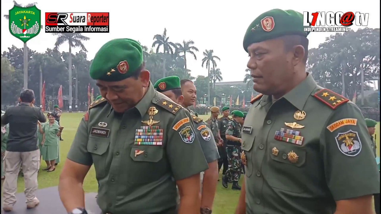 MAYJEN TNI JASWANDI, TERIMA PENGHORMATAN PARADE DAN DEFILE PASUKAN ...