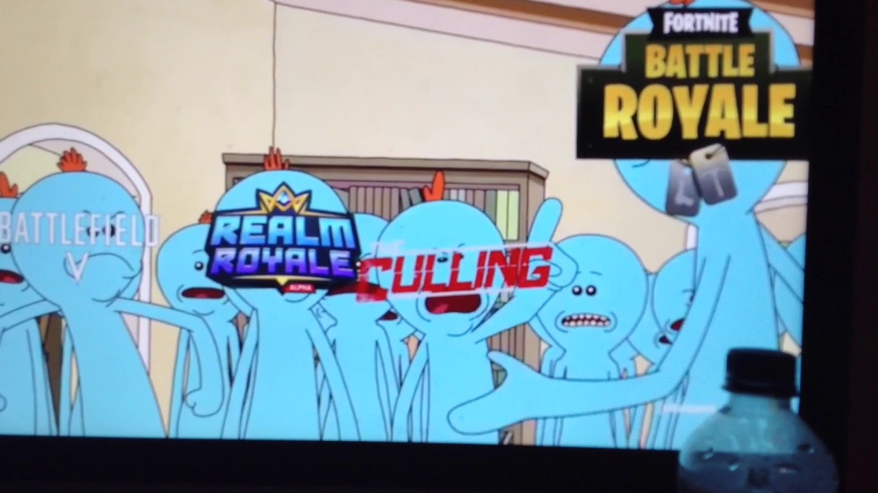 Mr Meeseeks Battle Royale Meme - YouTube