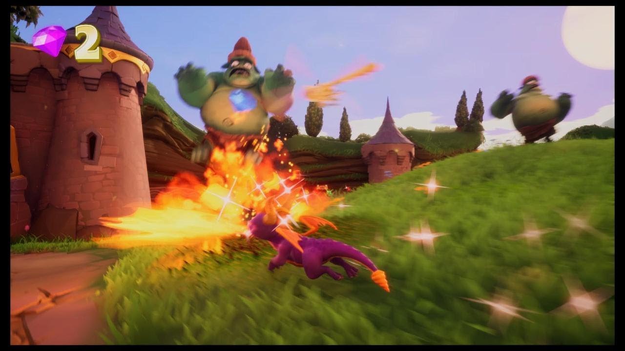 Spyro The Dragon 2018 - Exploring The Artisans Hub World - YouTube