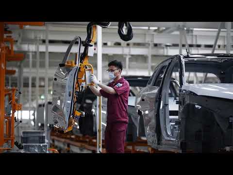 NIO ES6 Production Video (New Factory in Hefei) - YouTube