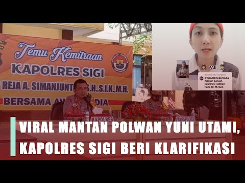 Ex Polwan Yuni Utami Viral di Media Sosial, Kapolres Sigi Beri Klarifikasi