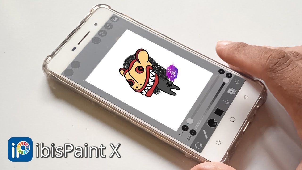 How to Draw Doodle Leak in ibisPaint x | Drawing Ghost - YouTube