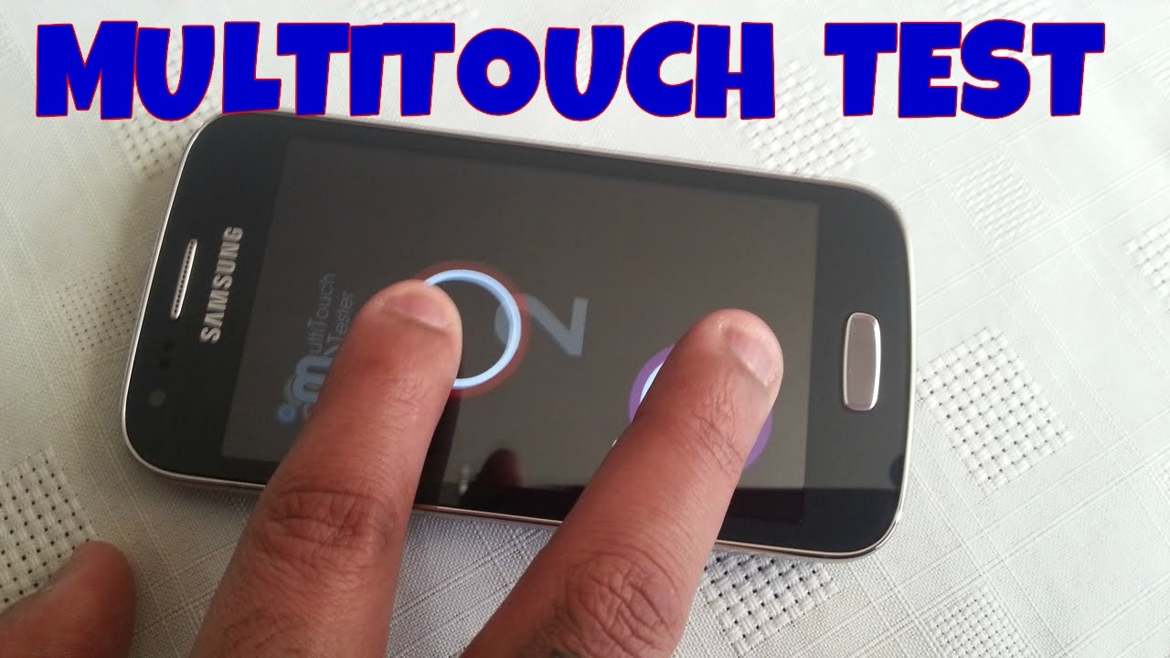Samsung Galaxy Ace 3 (MULTITOUCH TEST) - YouTube