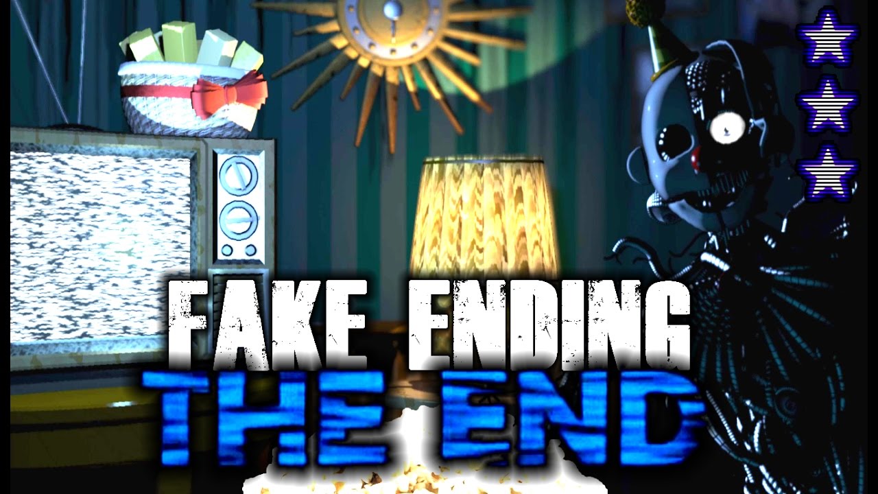 SECRET "FAKE ENDING" + PRIVATE ROOM + 3 STARS | Sister Location - YouTube