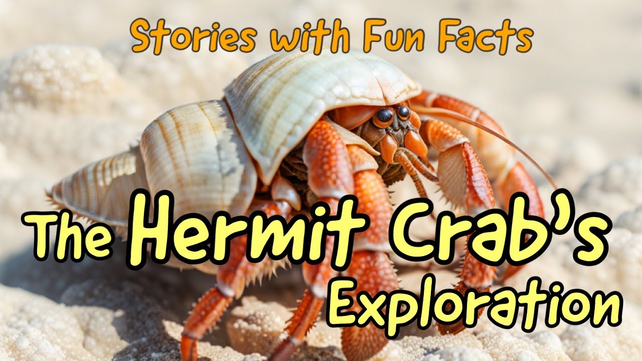 📚 The Hermit Crab's Exploration 📚 Stories for Kids｜Fun Facts｜Story time ...