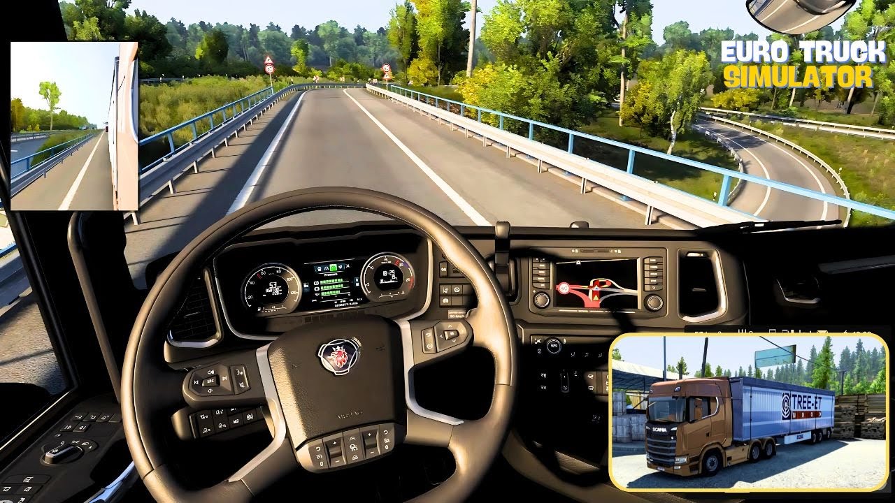 Scania Truck Driving Simulator 😯 ETS2 Gameplay PS5 🚚🗯️ - YouTube