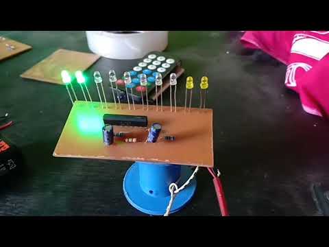 vu display 10 LED LB1403 - YouTube