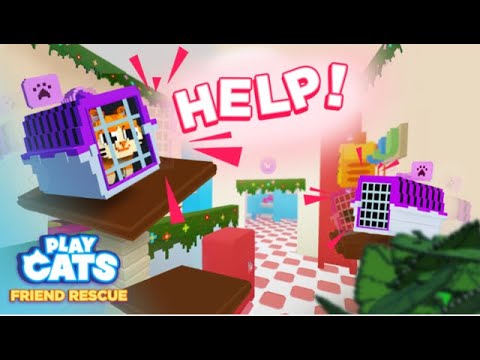 Roblox Play Cats Morphs Friend Rescue Floor 1 - YouTube