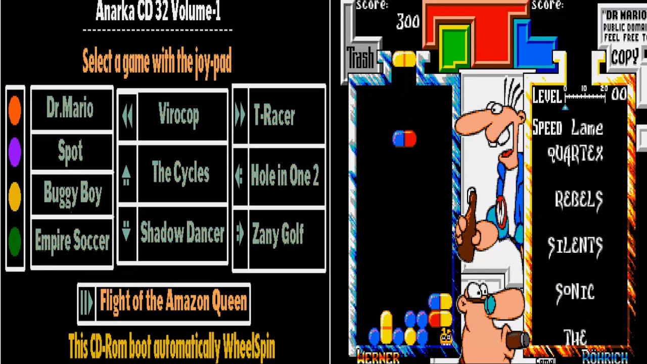 AMIGA Anarka La Sekta CD32 GAMES COLLECTIONS VOLUME 01 CD COMPILATIONS ...