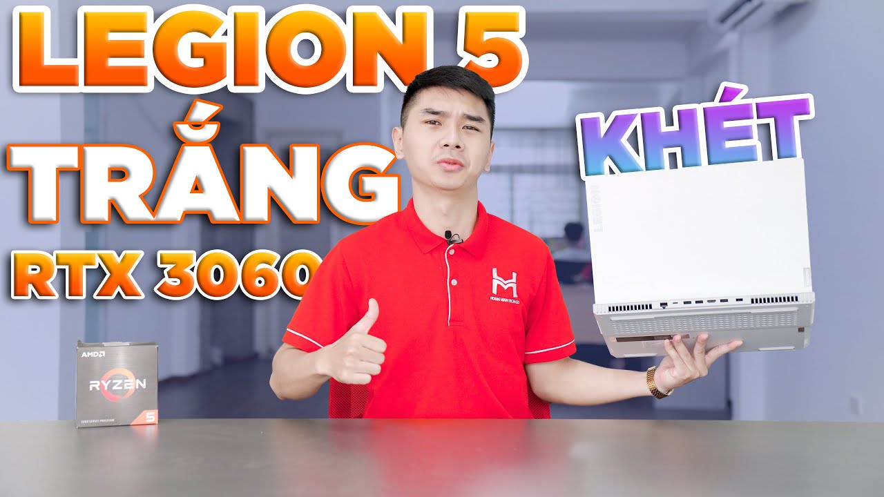 Lenovo Legion 5 [Stingray White] CỰC ĐẸP - R7 5800H, RTX 3060 còn mạnh ...