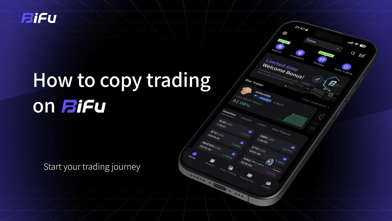 Bifu Tutorial: How to Copy Trading on Bifu (2025 Guide) - YouTube