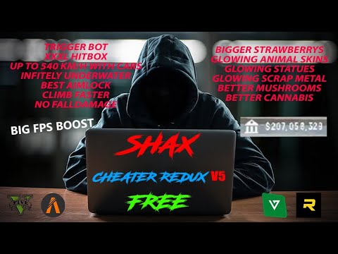 (FREE) TRIGGERBOT!!! SHAX CHEATER REDUX V5 | RageMP & AltV & FiveM ...