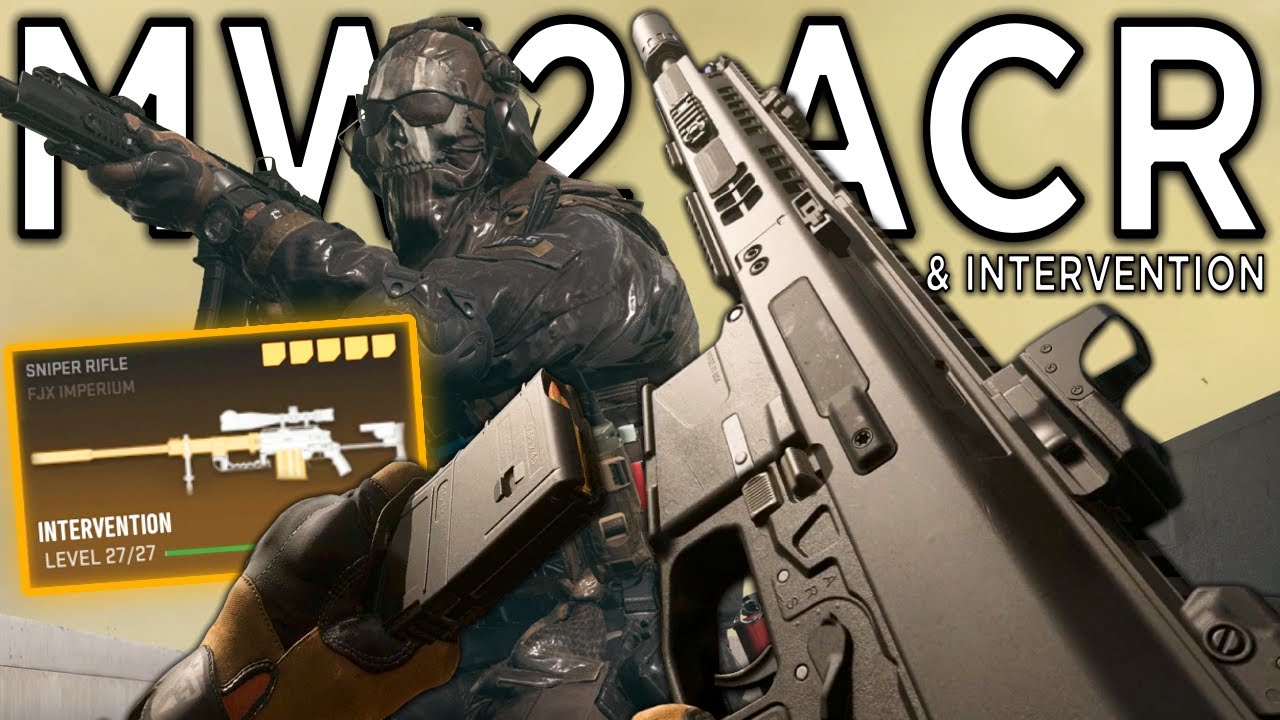 Classic OG MW2 ACR & Intervention in Warzone 2 Solos Win Gameplay - YouTube