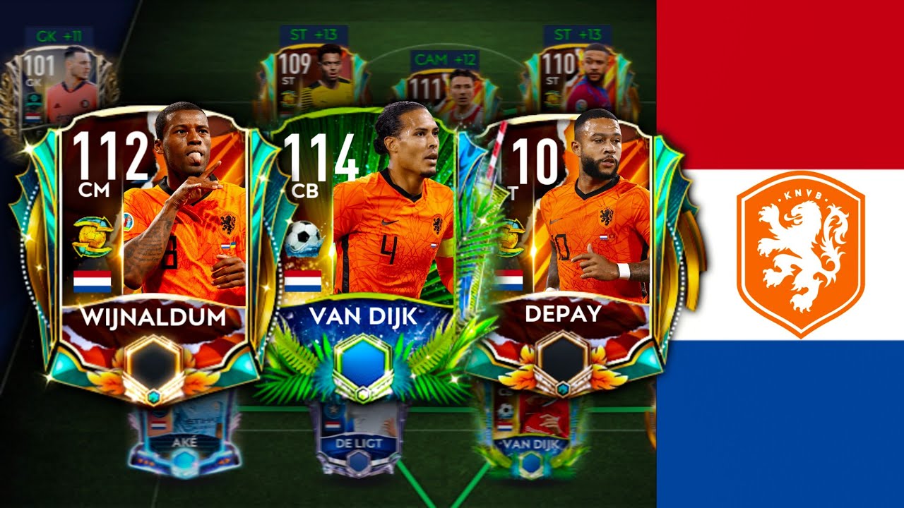 Netherlands (Dutch) National Football Team Best Special Squad Builder ...