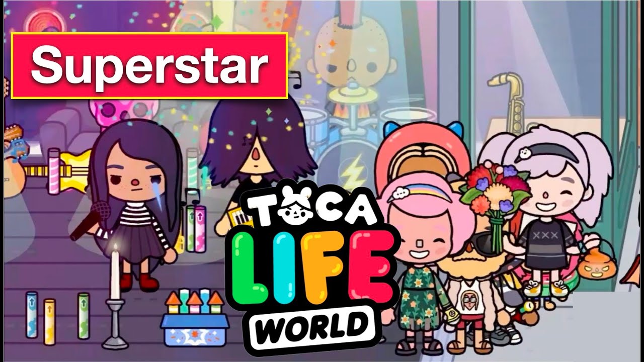 Wednesday concert , emotions over the edge | game Toca Boca | Toca Life ...